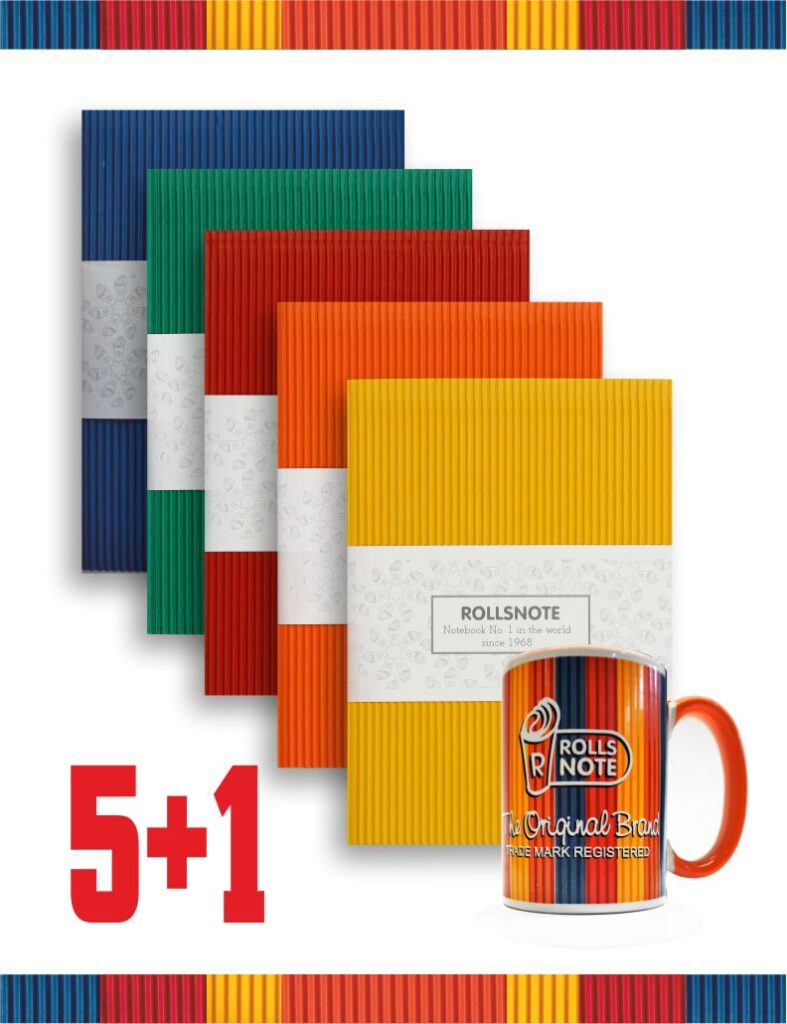 Kwiaty – Rollsnote A5 60 kartek – Rollsnote